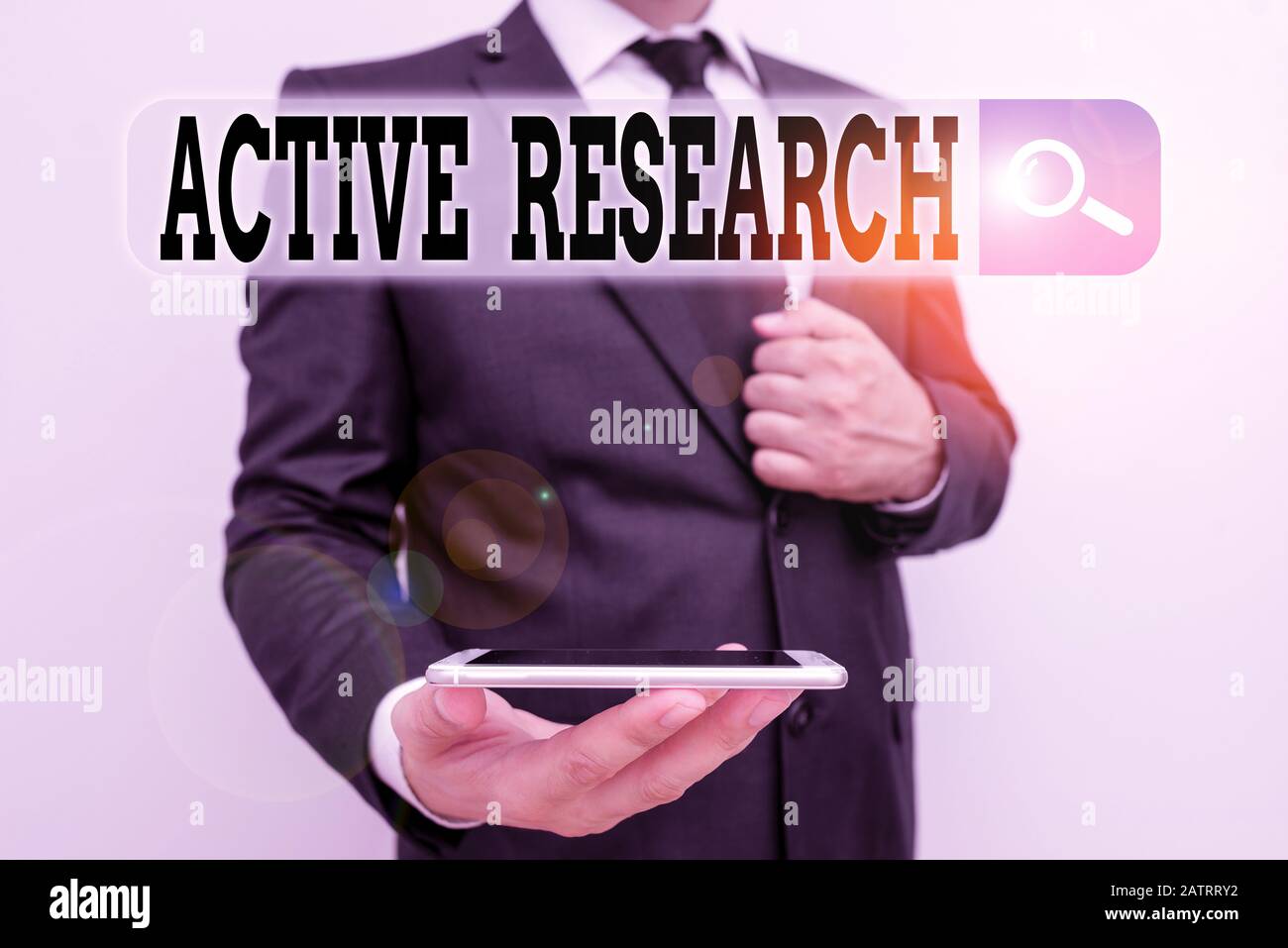 Word writing text Active Research. Business photo showcasing ...