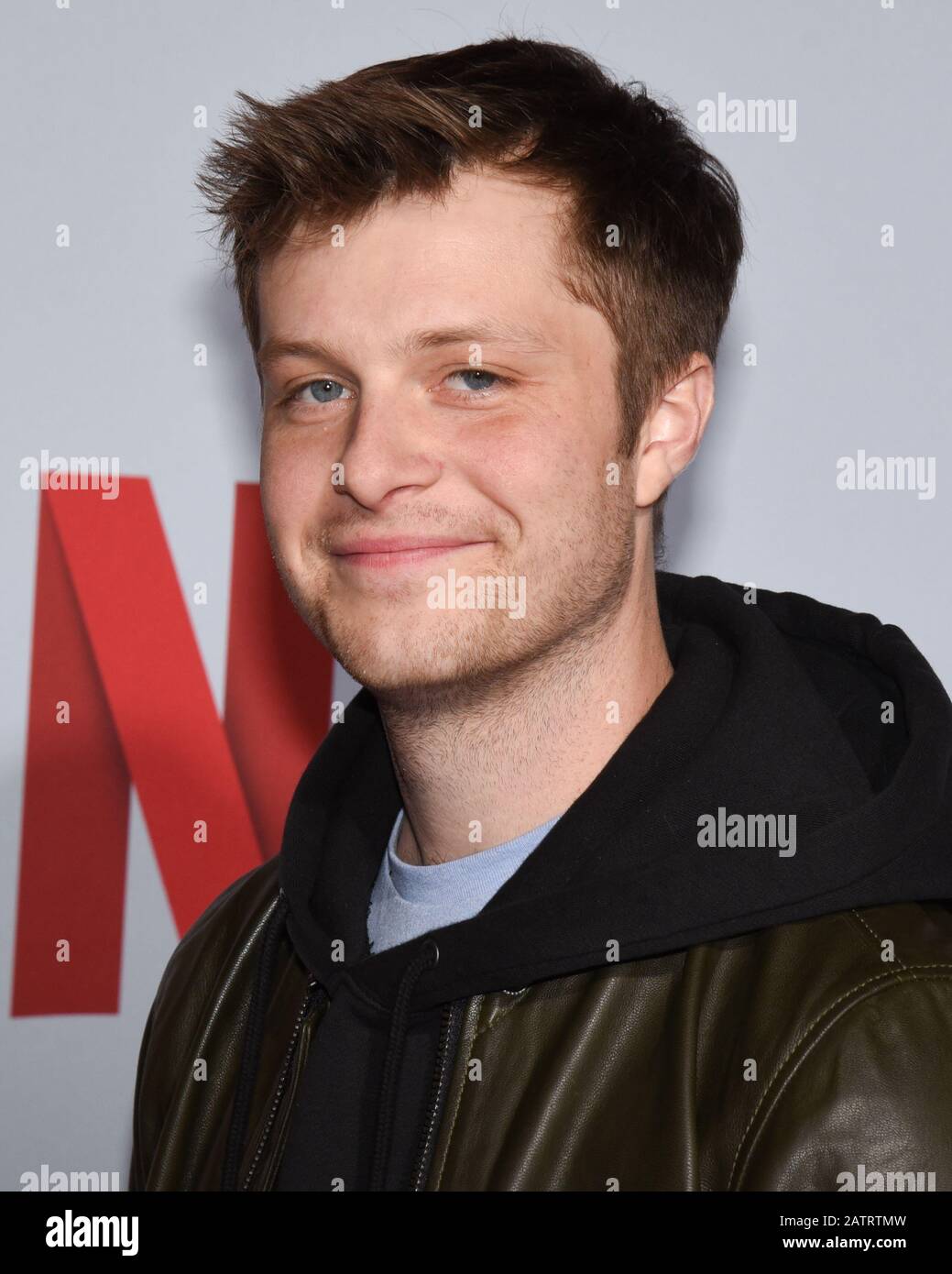 February 3, 2020, Los Angeles, CA, USA: Tyler Barhardt attends Premiere ...