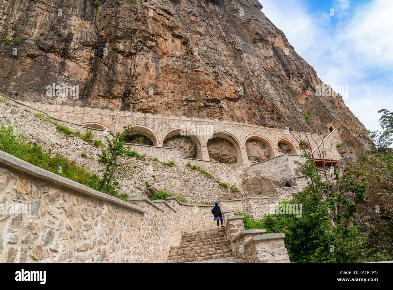 Sumela Monastery, Greek Orthodox Monastery of Sumela was founded in the ...