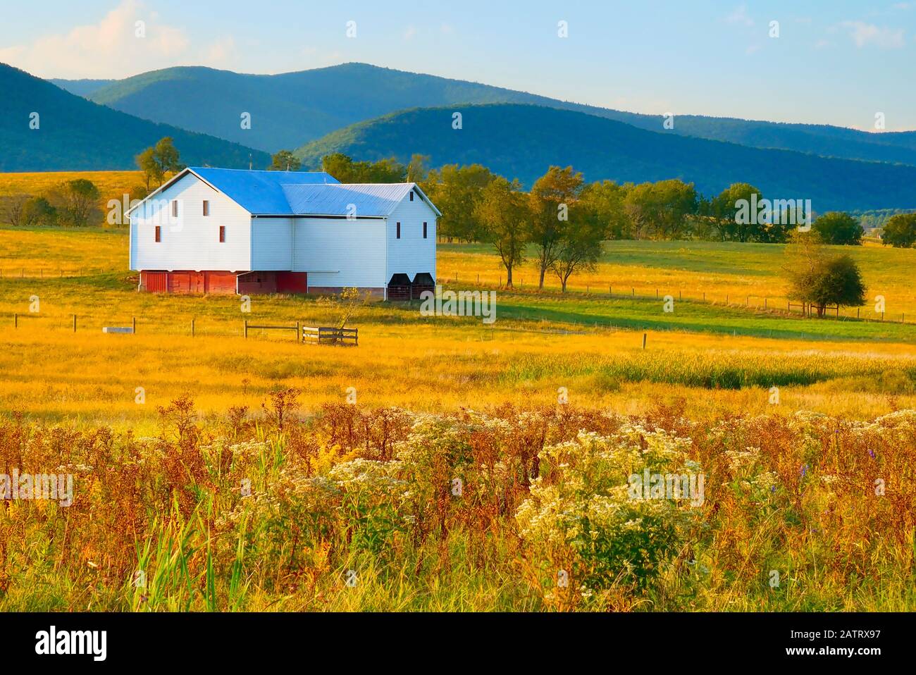Farm in Swoope, Shenandoah, Valley, Virginia, USA Stock Photo - Alamy