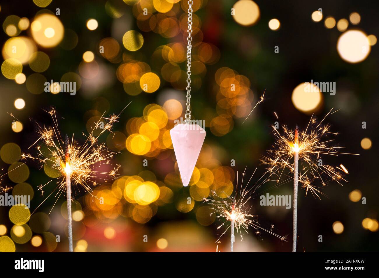 Crystal pendulum hi-res stock photography and images - Alamy