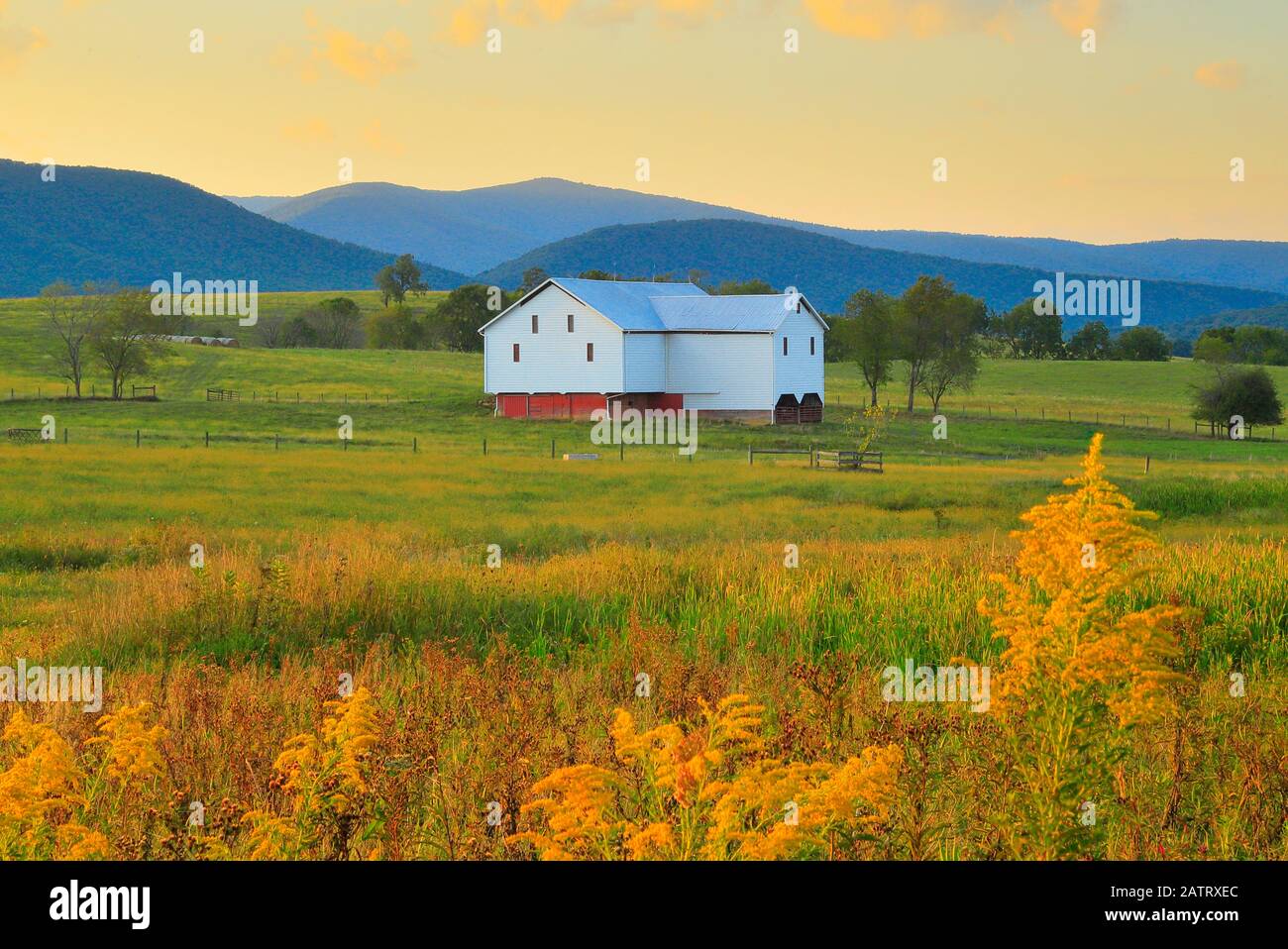 Farm in Swoope, Shenandoah, Valley, Virginia, USA Stock Photo - Alamy