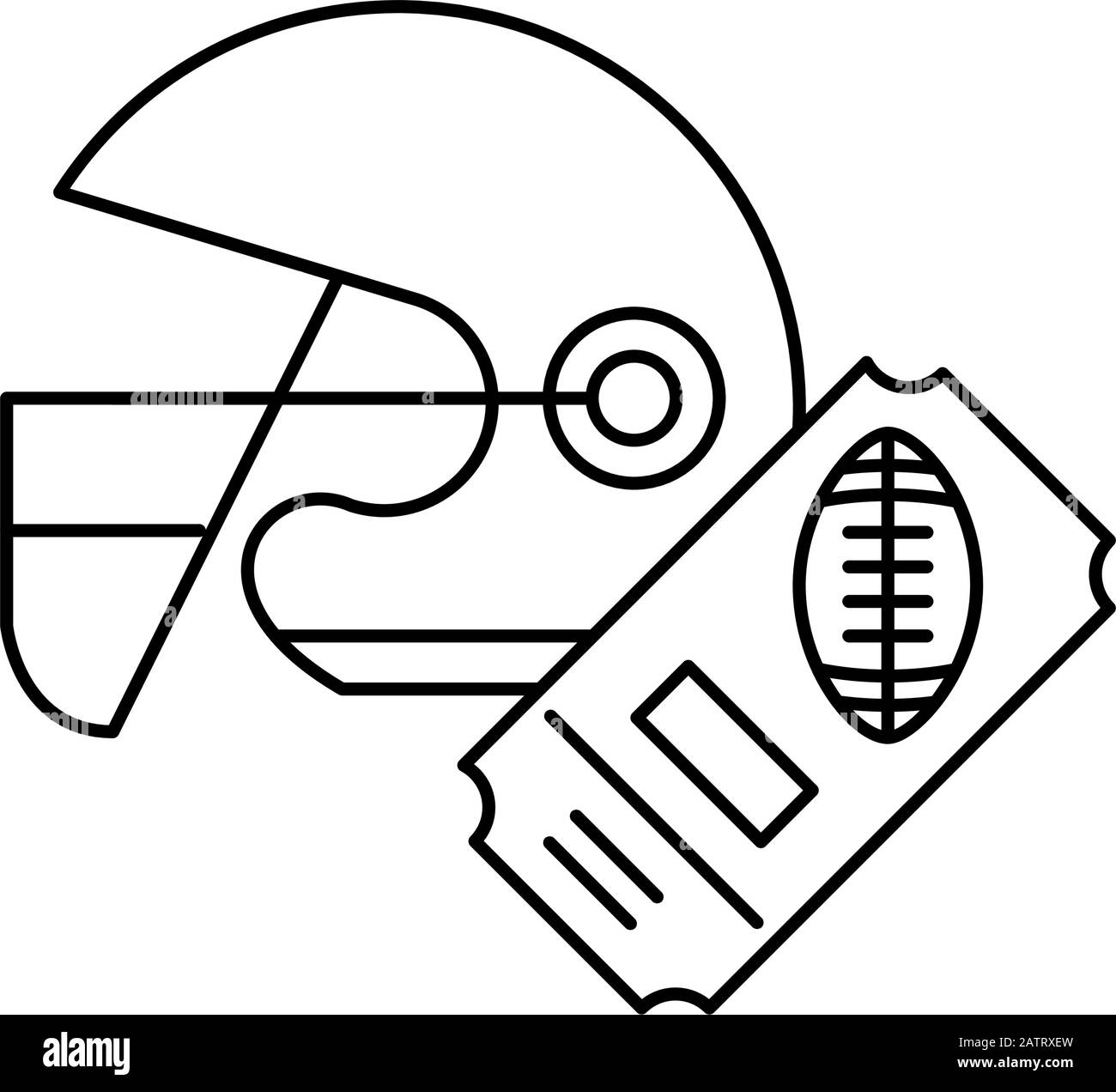 american football sport helmet icon Stock Vector Image & Art - Alamy