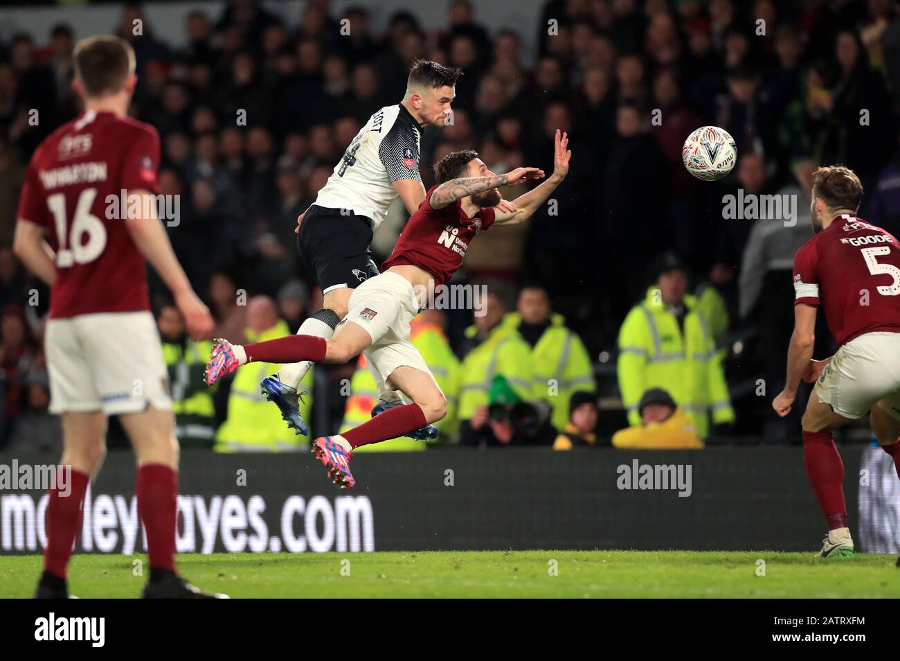 Derby countys jack marriott scores hi-res stock photography and images ...