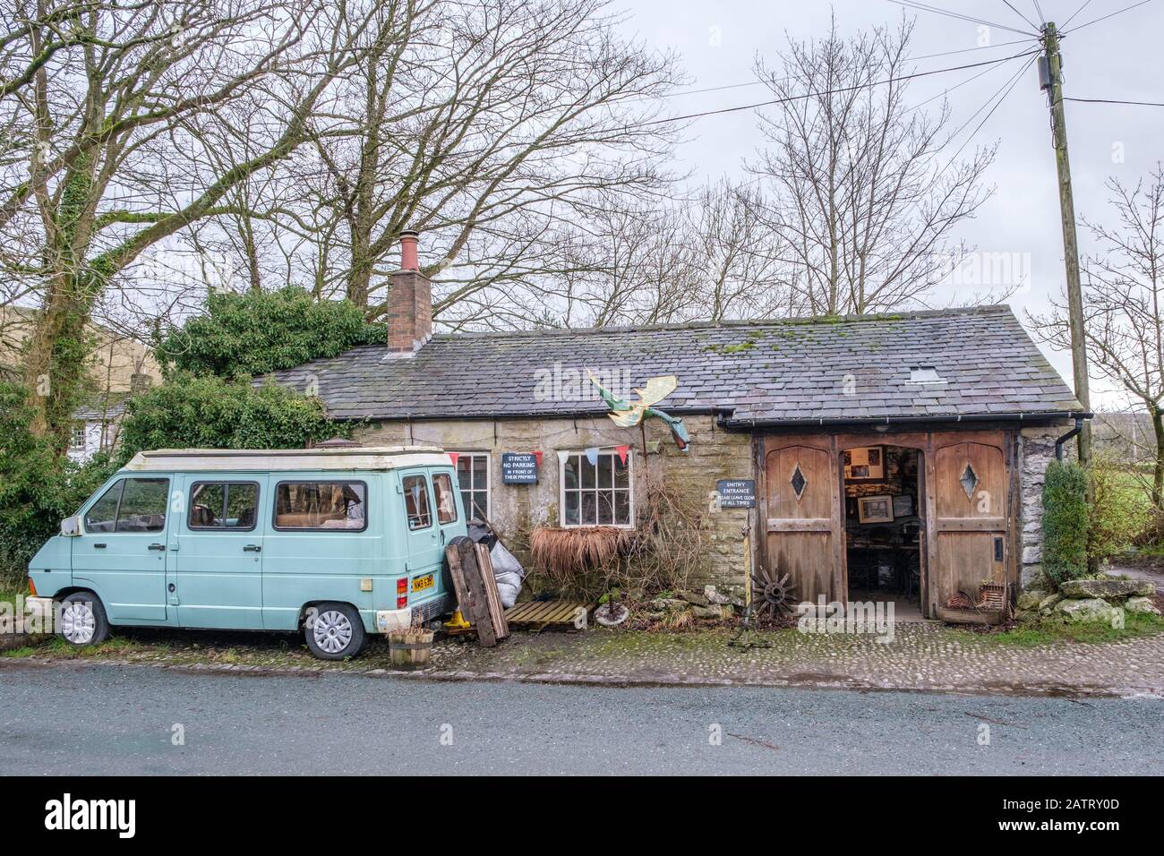 Blacksmiths shop, Malham, Yorkshire Dales National Park, North ...