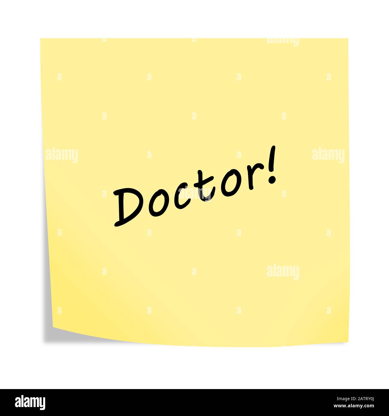 Reminder letter for a hospital appointment Cut Out Stock Images ...