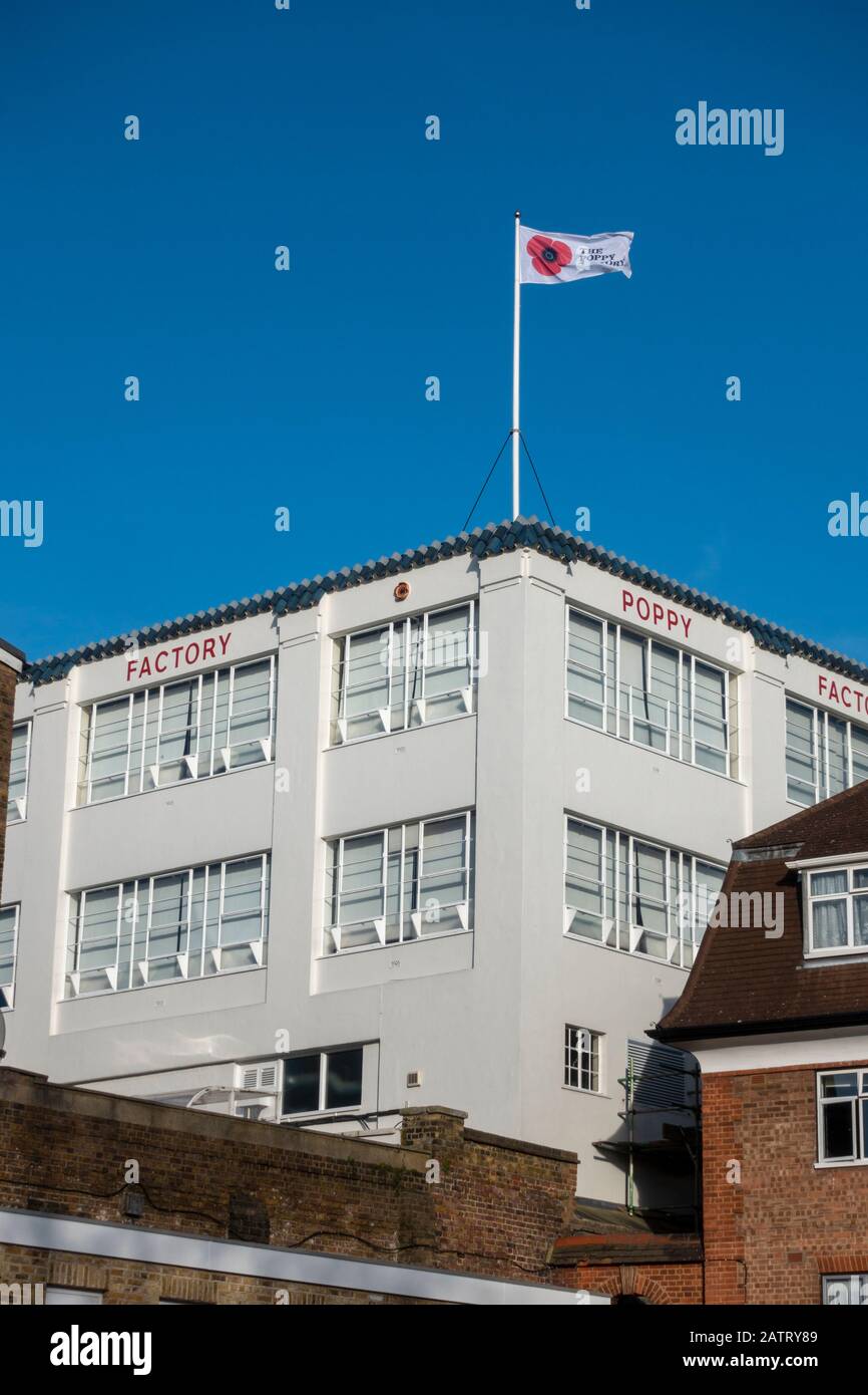 Remembrance poppies factory hi-res stock photography and images - Alamy