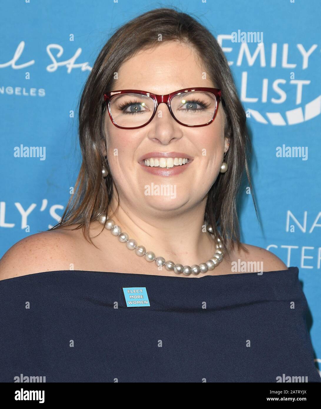 Emily Clain arrives at EMILY's List 3rd Annual Pre-Oscars Brunch held ...