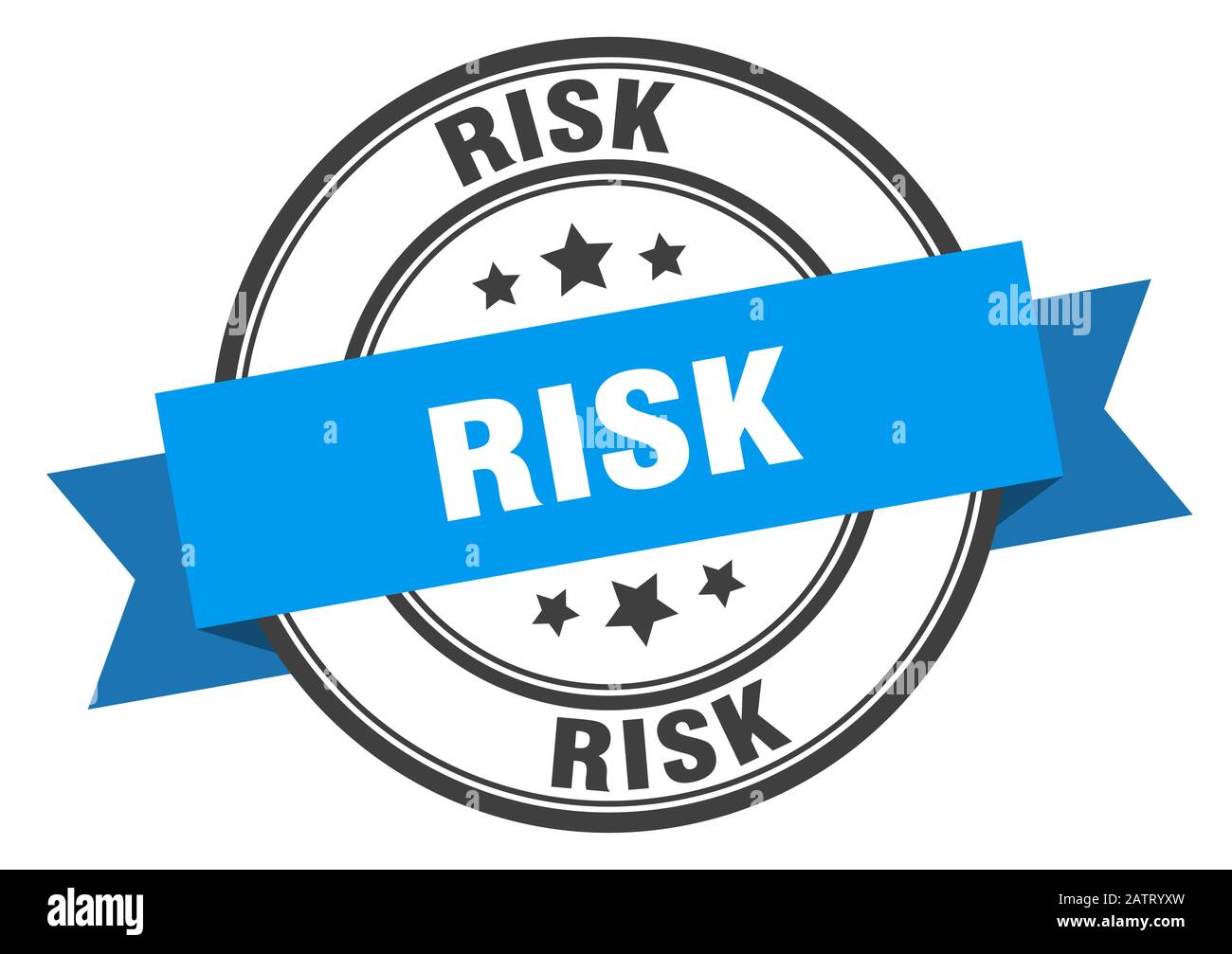 risk label. riskround band sign. risk stamp Stock Vector Image & Art ...