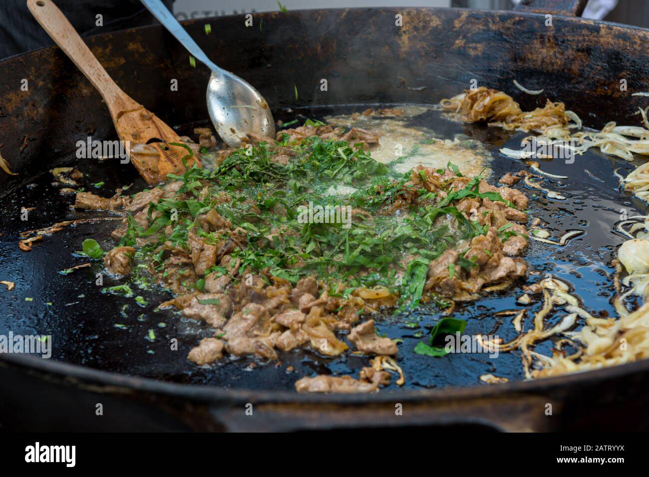 Cheff in kitchen hi-res stock photography and images - Alamy