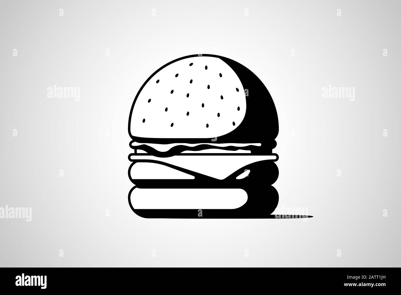 Bread slice icon black Stock Vector Images - Alamy