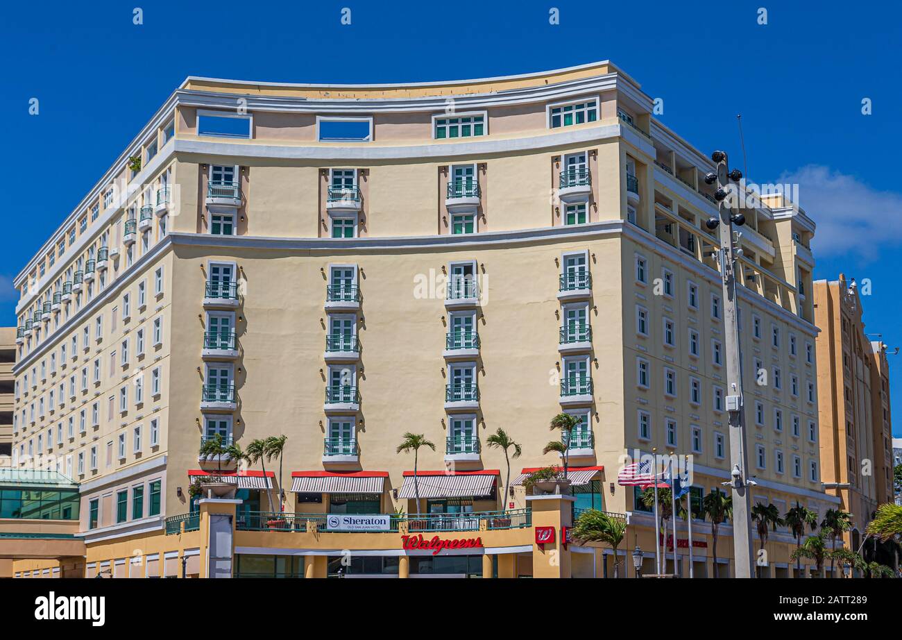 Sheraton in Old San Juan Stock Photo - Alamy