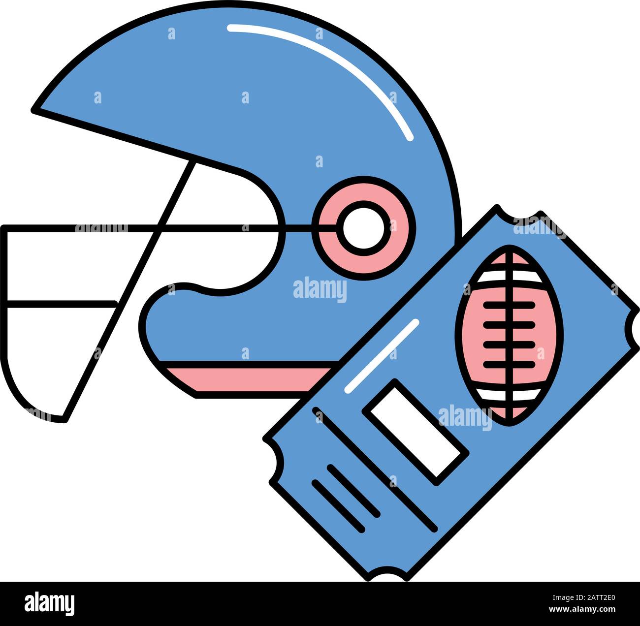 american football sport helmet icon Stock Vector Image & Art - Alamy