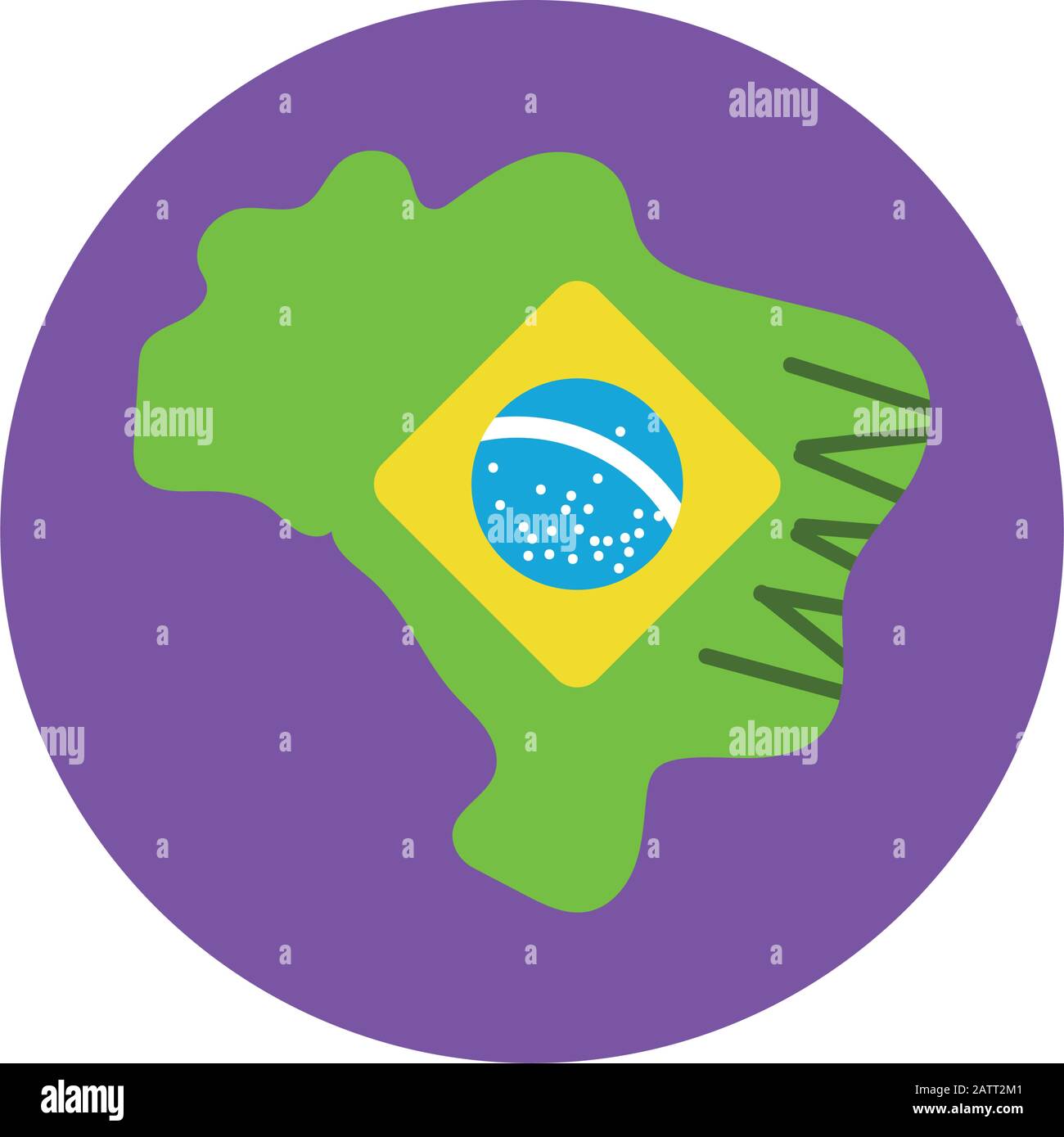 Brazil flag map design, Culture tourism brazilian travel south latin ...