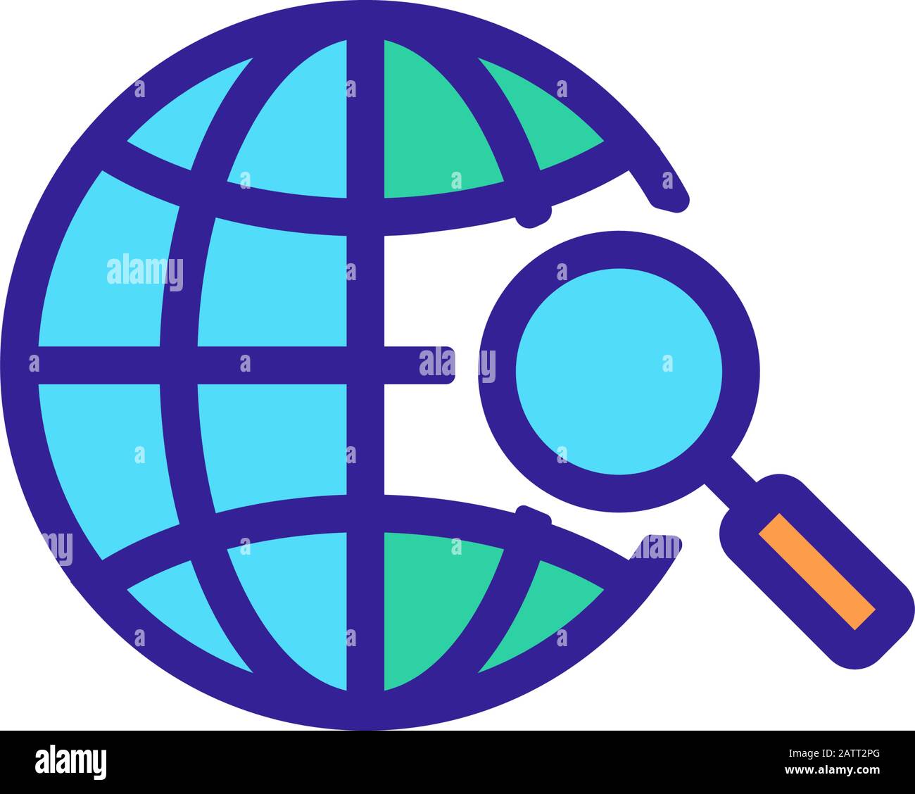 https protocol vector vector. Isolated contour symbol illustration ...