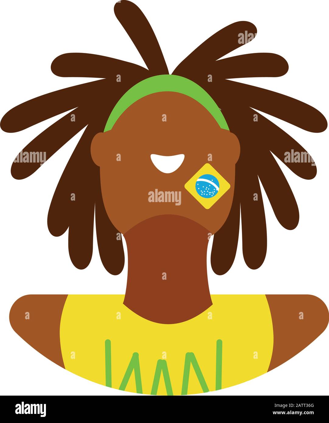 Avatar man from brazil design, Brazilian carnival culture tourism ...