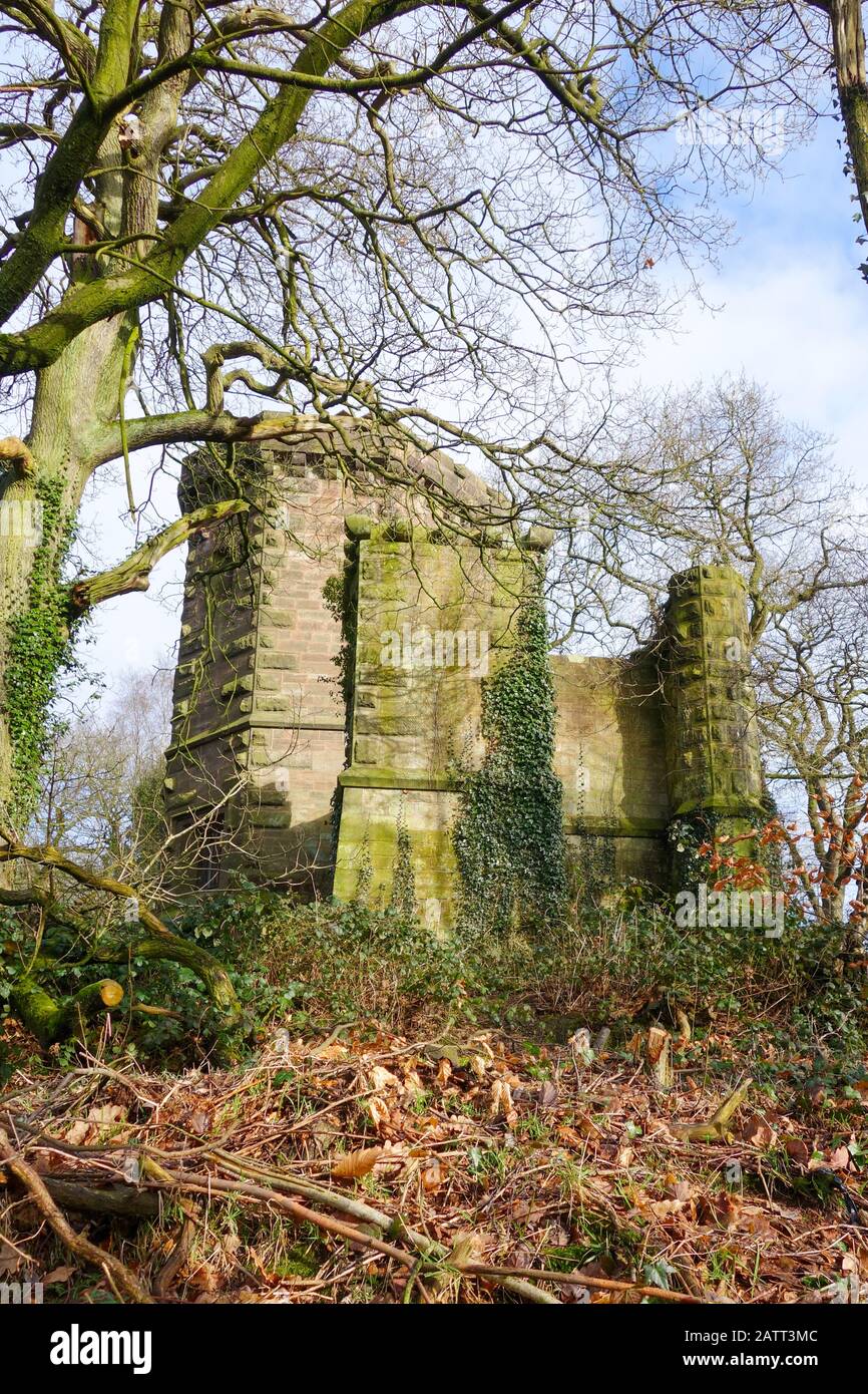 Warder's Lodge, alternatively known as Knypersley Tower and Warder's ...