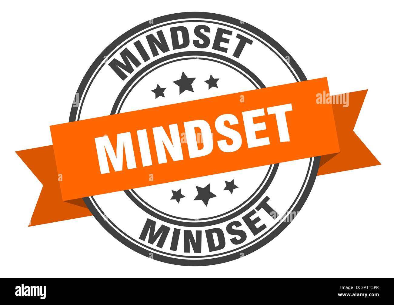 mindset label. mindsetround band sign. mindset stamp Stock Vector Image ...