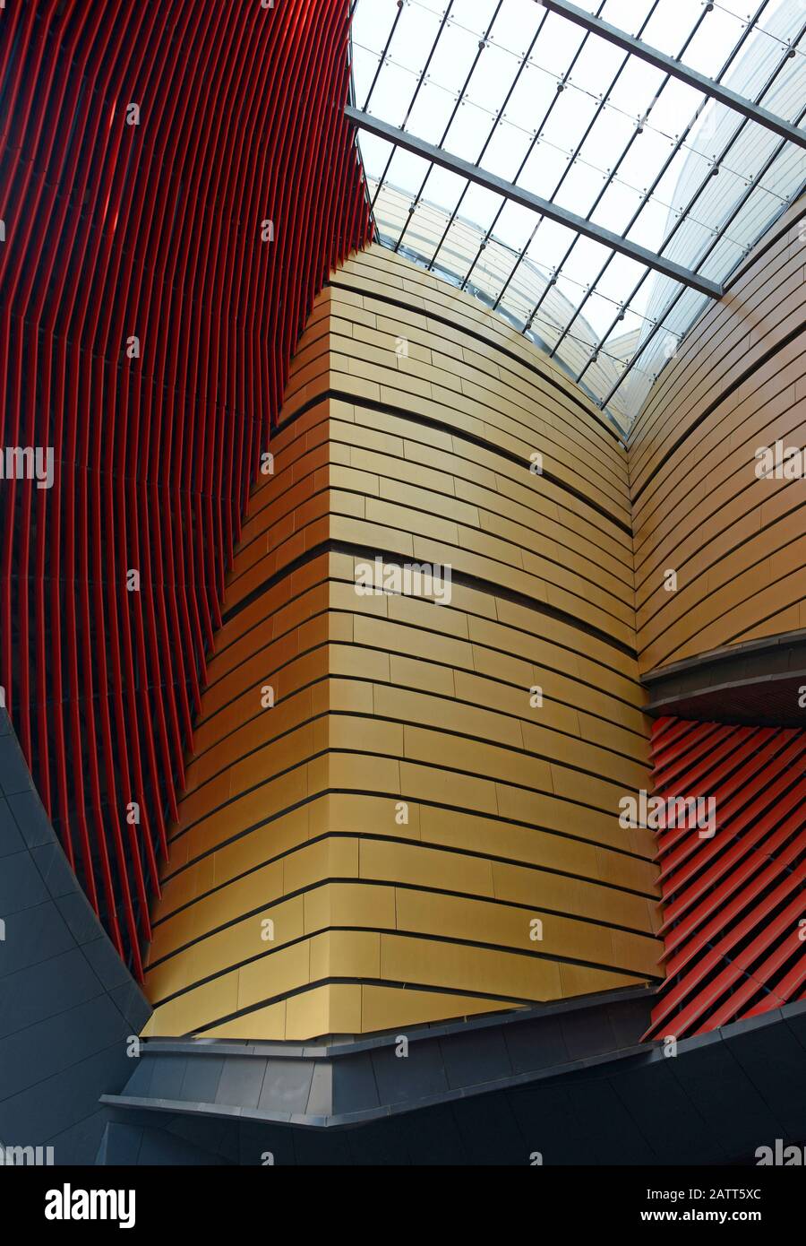 Wanda movie theatre and theme park, Wuhan, China Stock Photo - Alamy