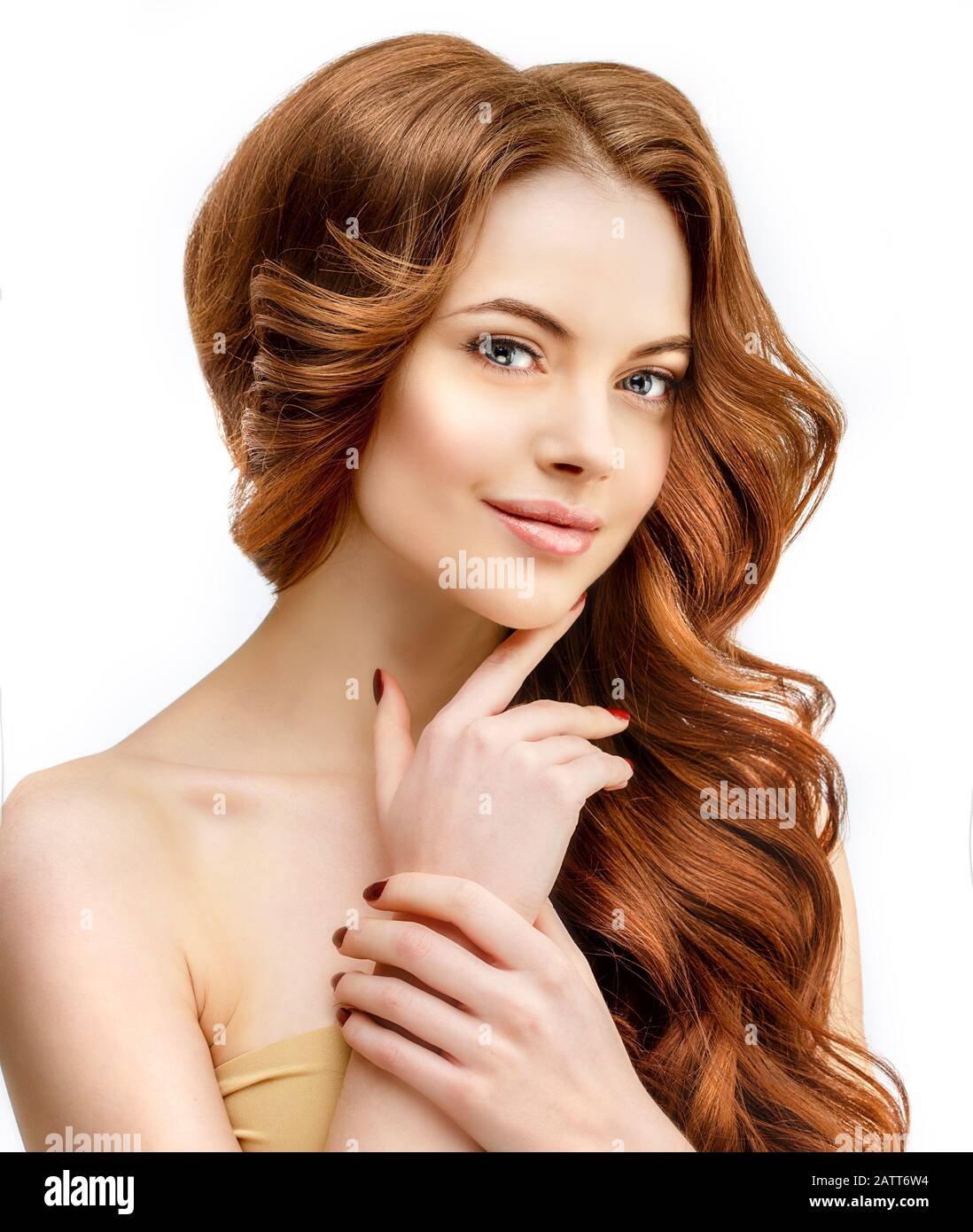 Voluminous Wavy Hair