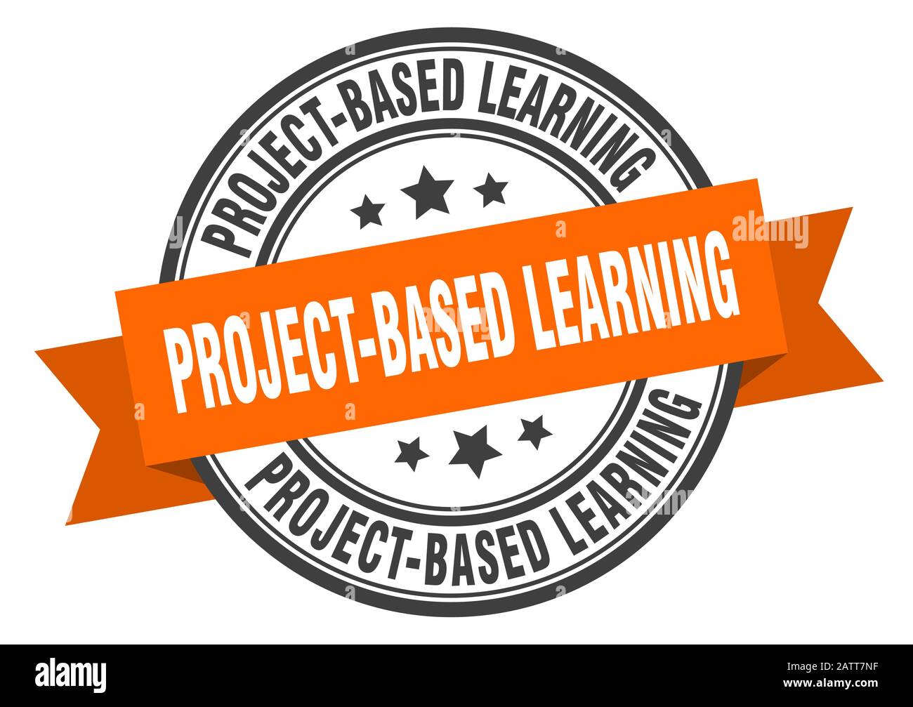 project-based learning label. project-based learninground band sign ...