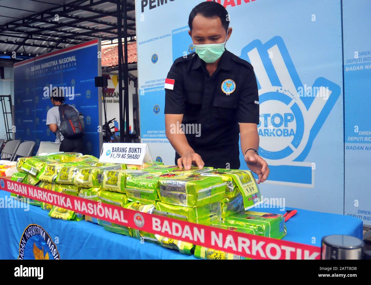 Destruction of narcotics evidence hi-res stock photography and images ...