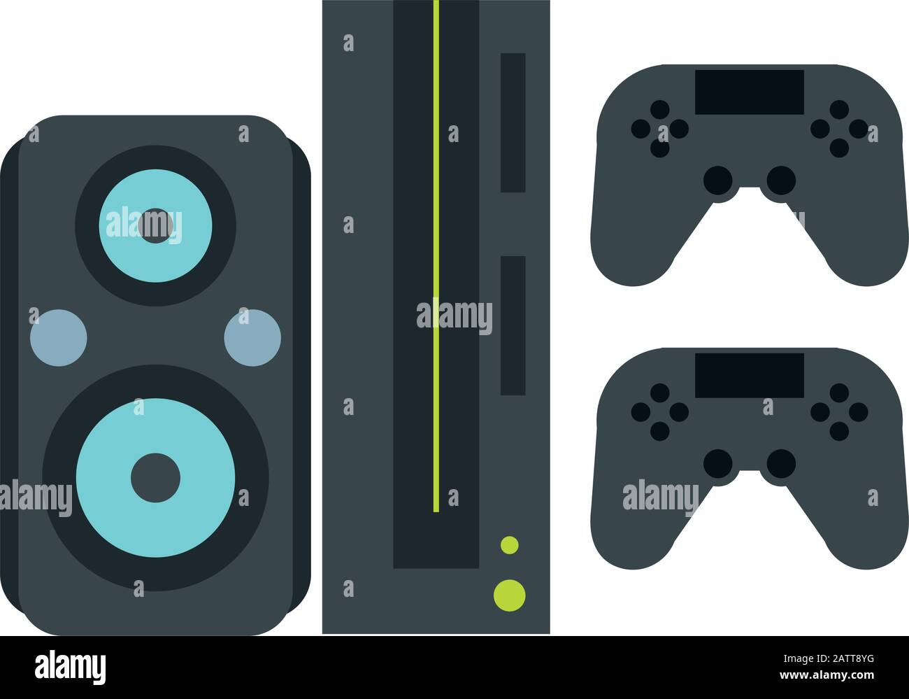 Television controls Stock Vector Images - Alamy