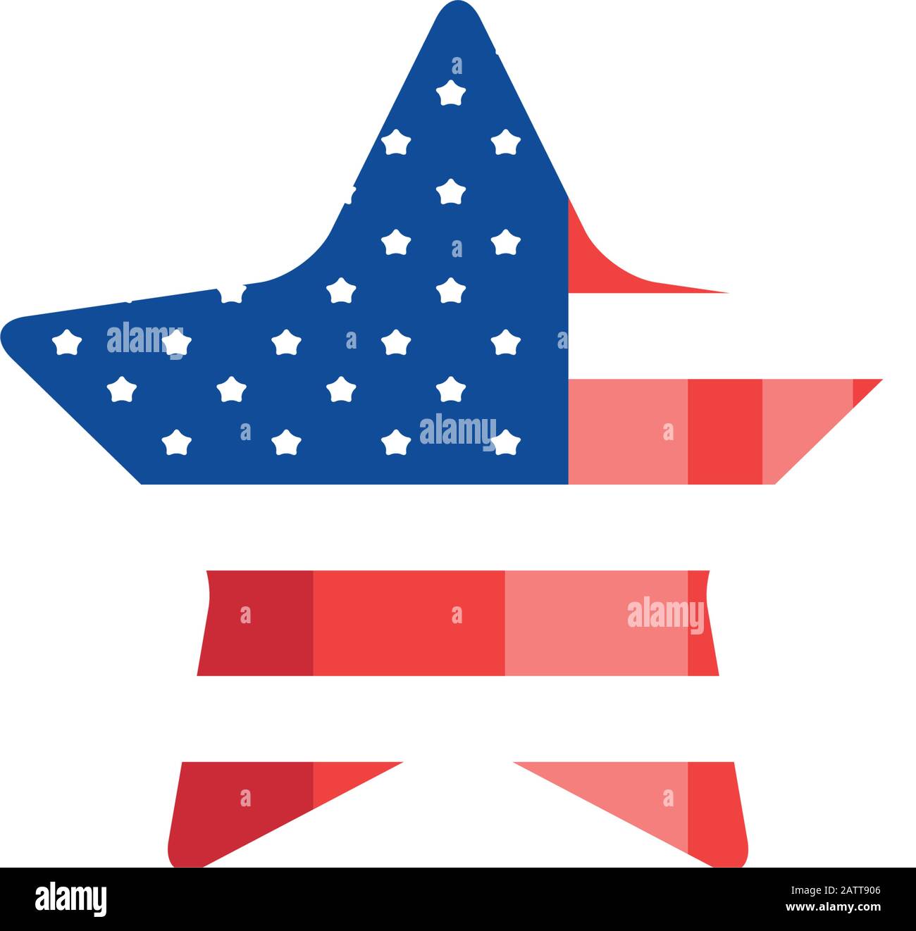 Usa flag star design, United states america independence day nation us ...