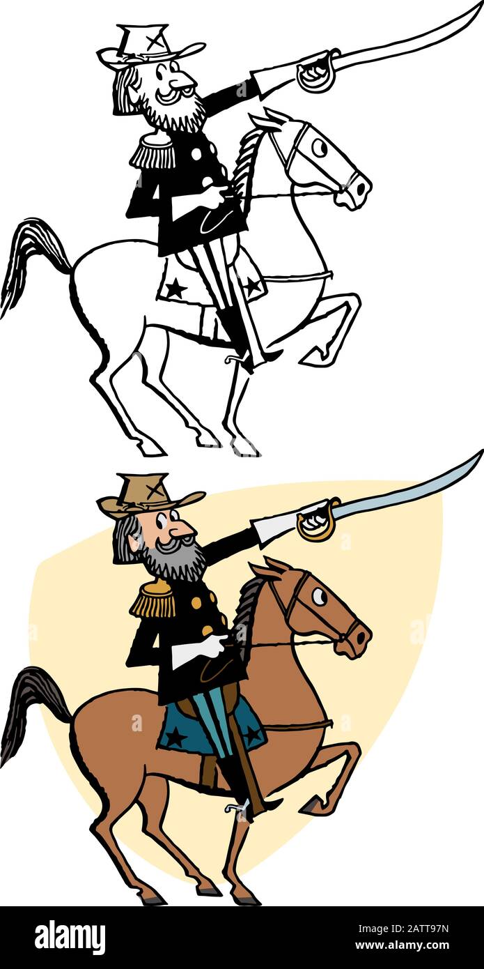 Brandishing a sword Stock Vector Images - Alamy