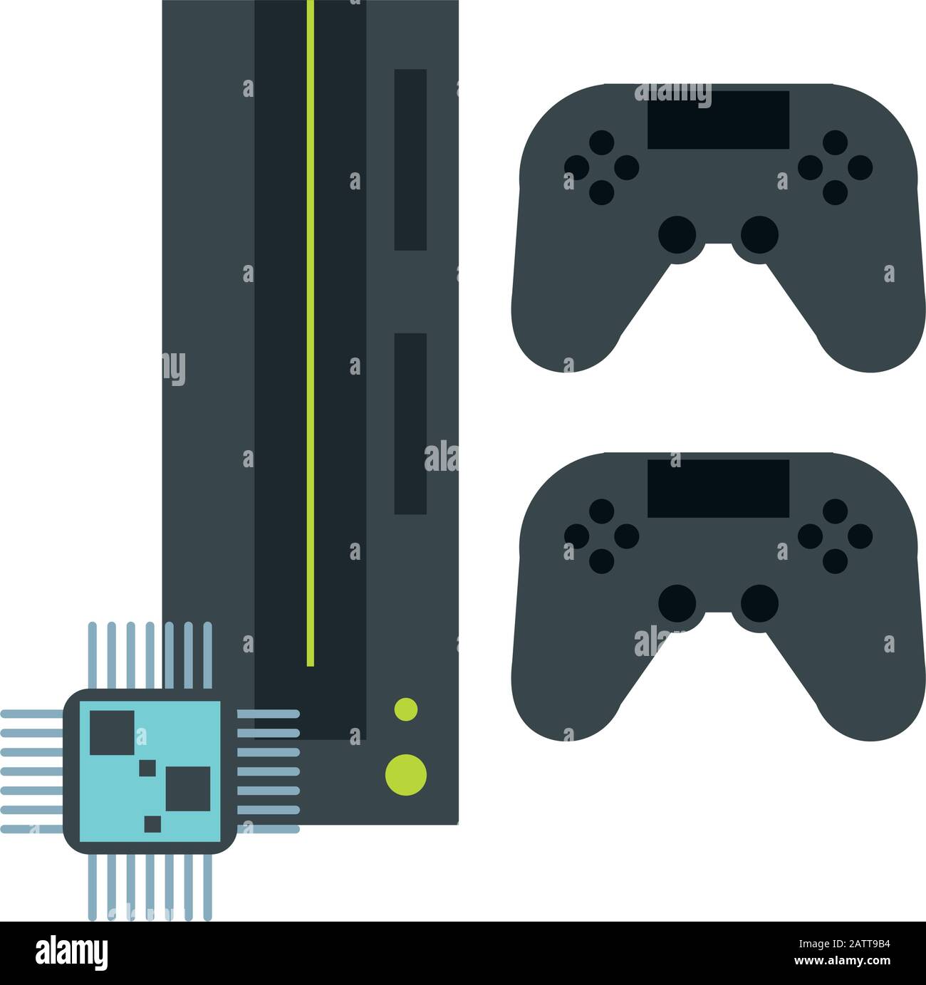 Chip semiconductor devices Stock Vector Images - Alamy