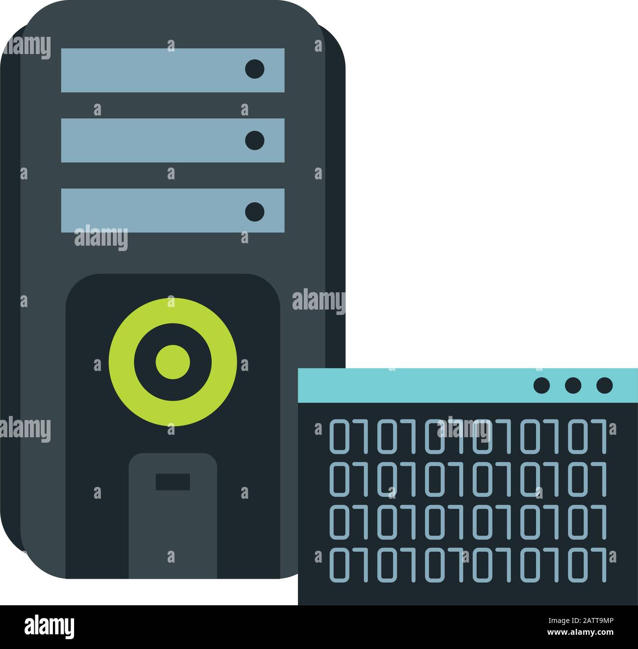 computer desktop tower with binary code Stock Vector Image & Art - Alamy computer desktop tower with binary code Stock Vector Image & Art - Alamy