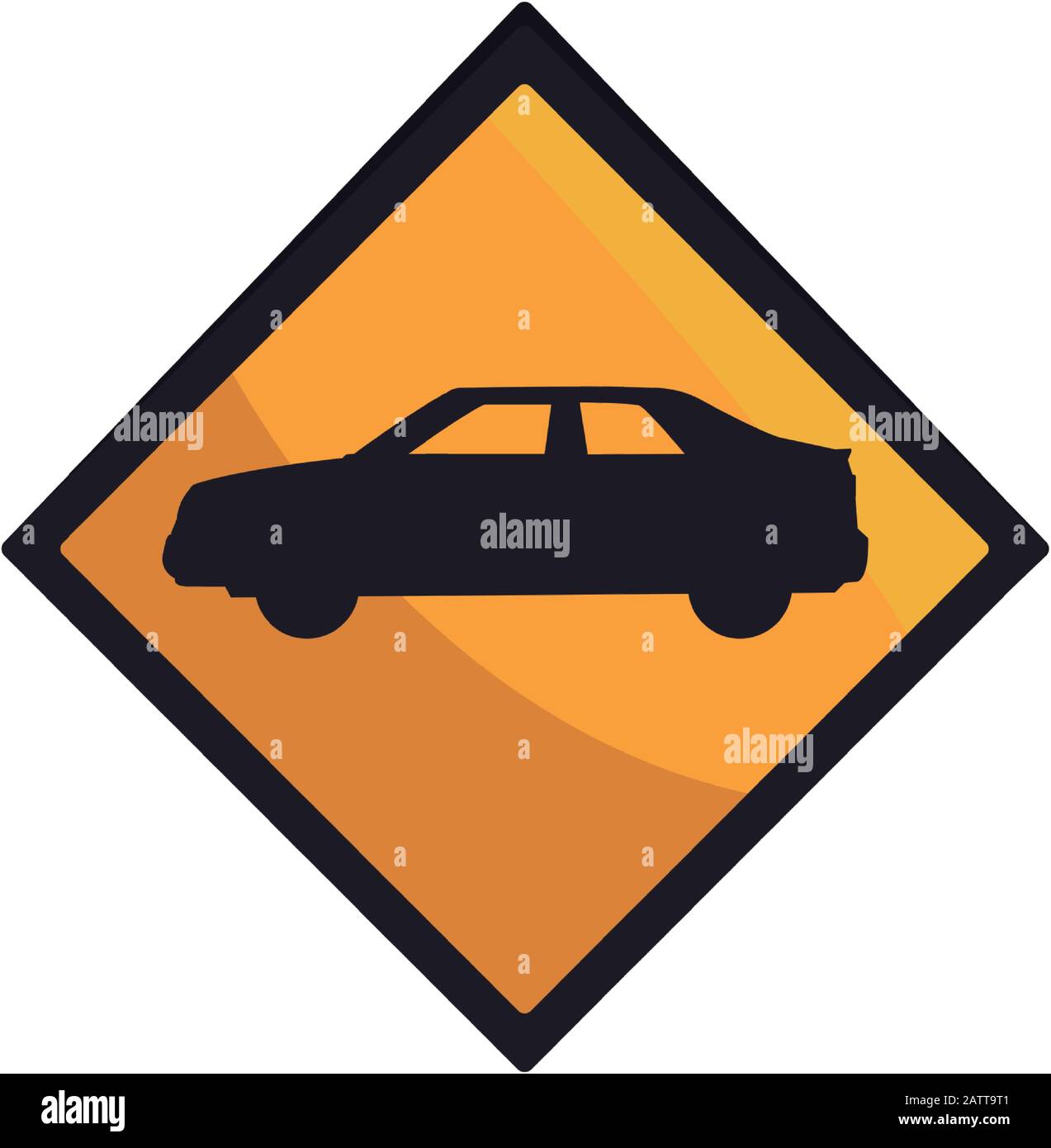 car traffic sign icon, colorful design Stock Vector Image & Art - Alamy