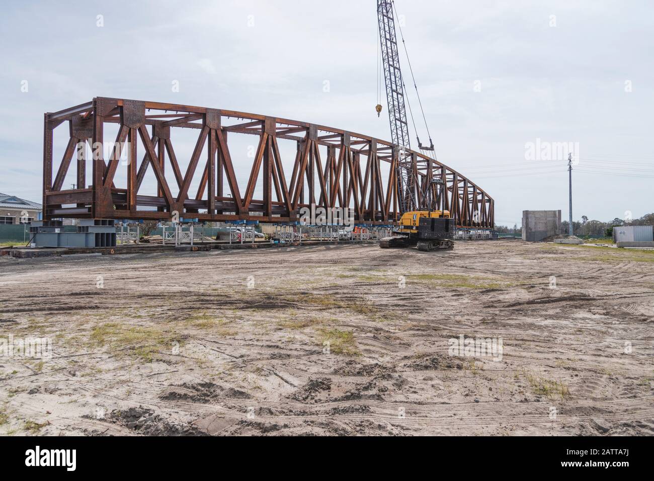 The villages golf cart bridge hi-res stock photography and images - Alamy