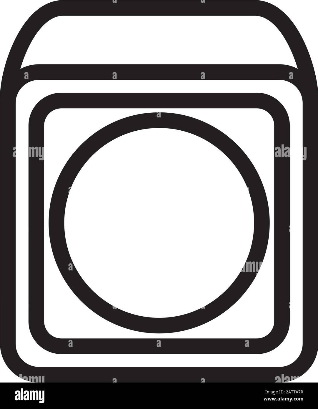 kids toy, cube block icon design on white background vector ...