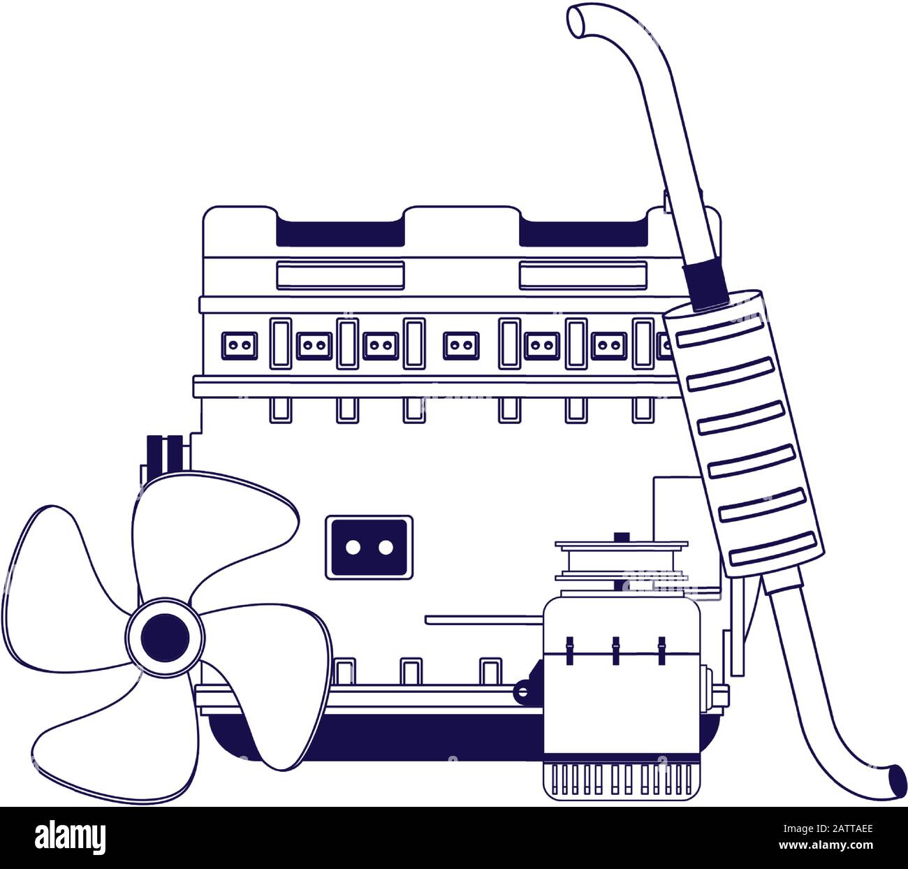 car engine and parts icon Stock Vector Image & Art - Alamy