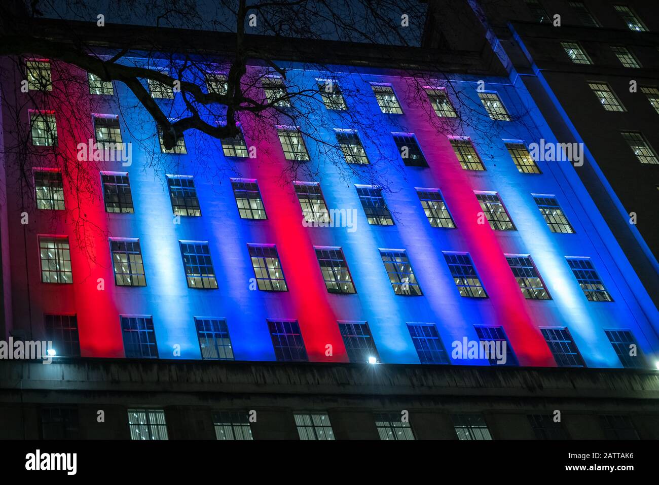 UK Brexit Day 31st Jan 2020. Celebrations in London as the UK finally ...
