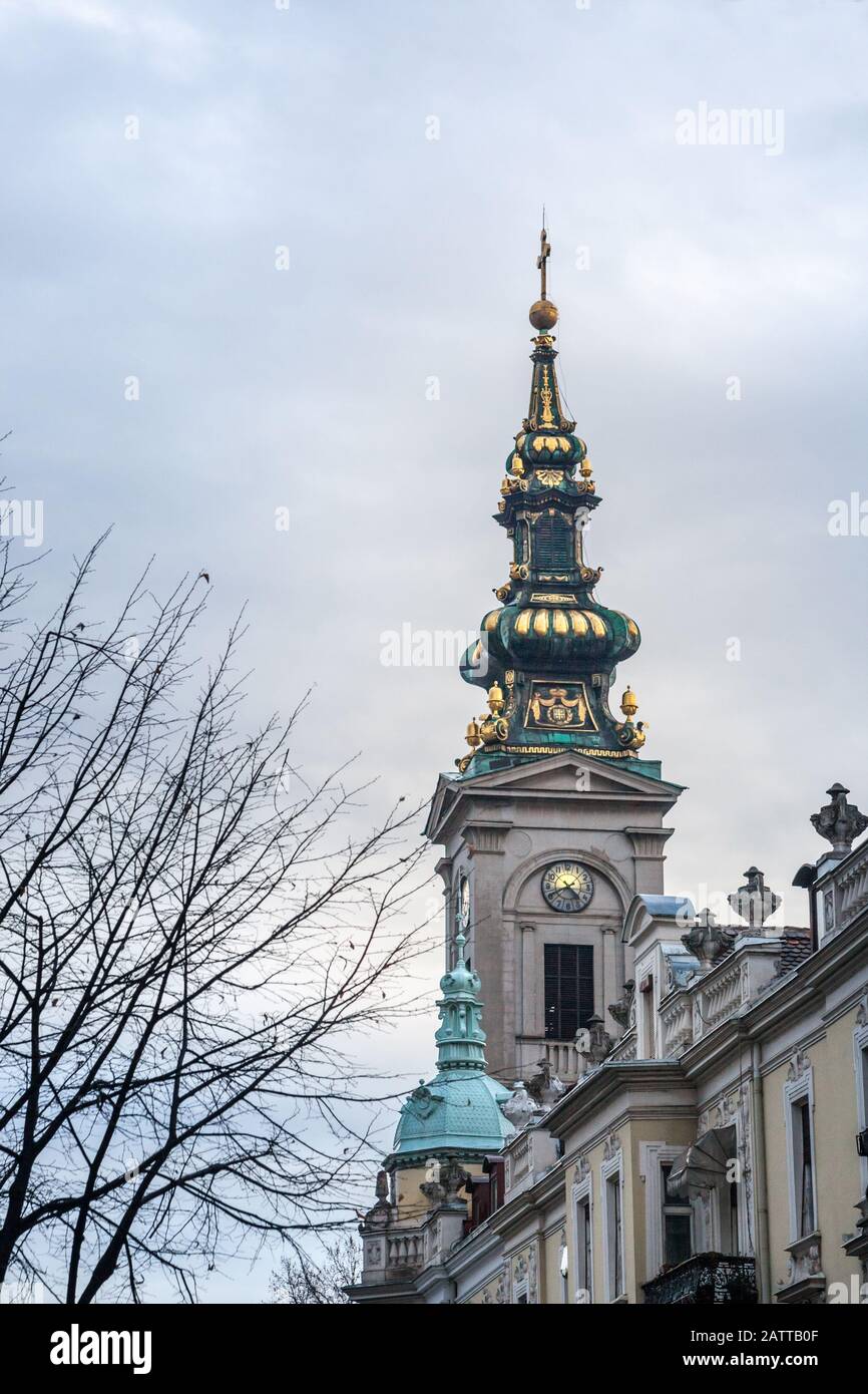 Saint Michael Cathedral, also known as Saborna Crkva, with its iconic ...