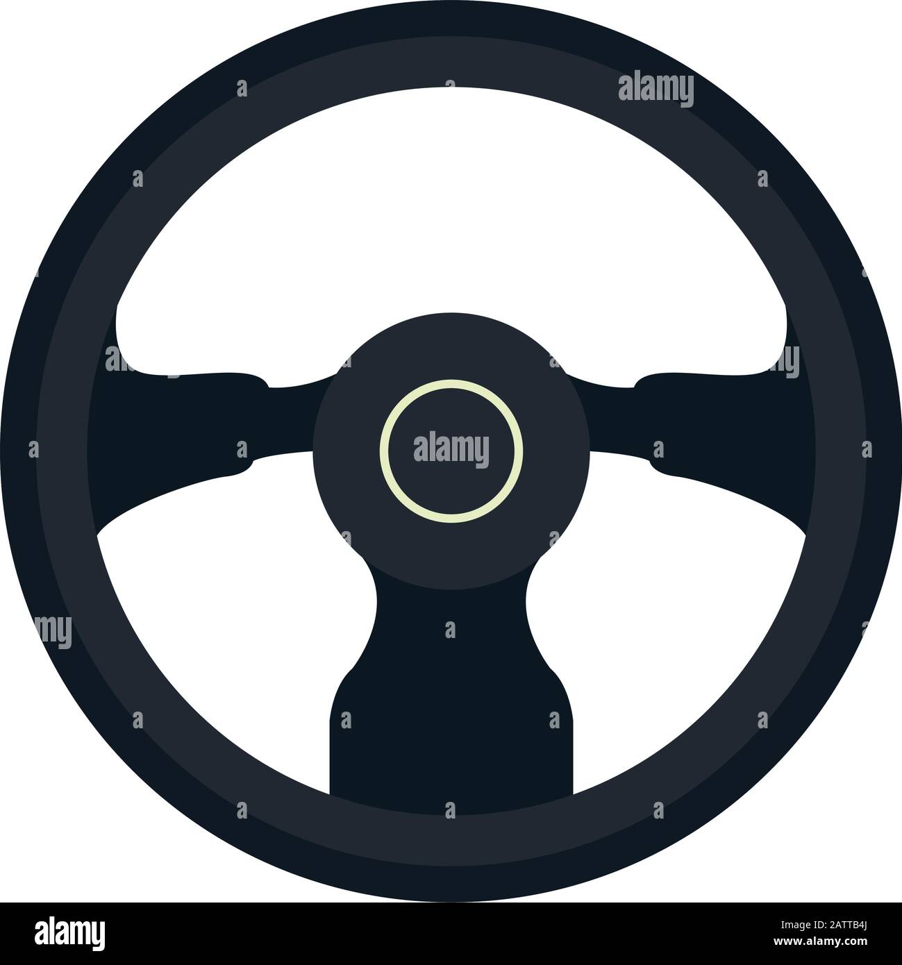 Turn steering wheel Stock Vector Images - Alamy