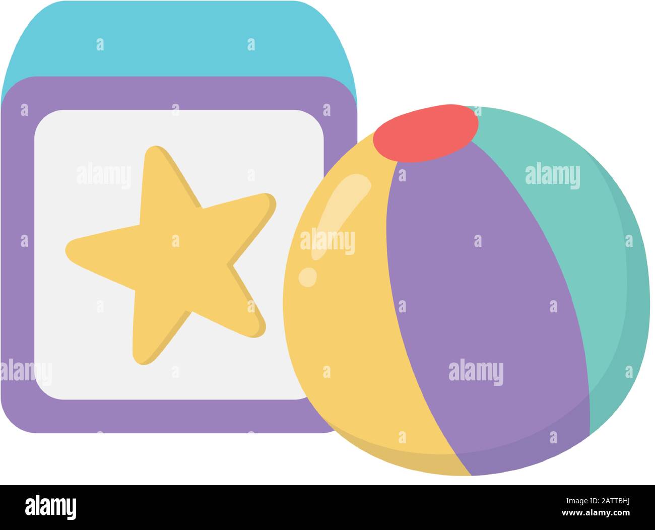 Plastic toys kids on beach Stock Vector Images - Alamy