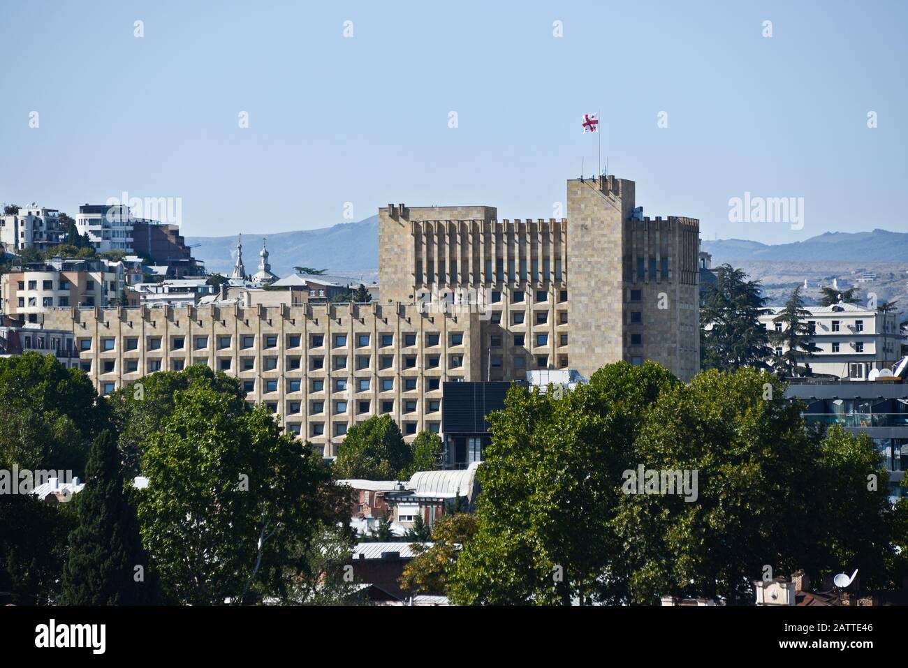 Aerial view of tbilisi hi-res stock photography and images - Alamy