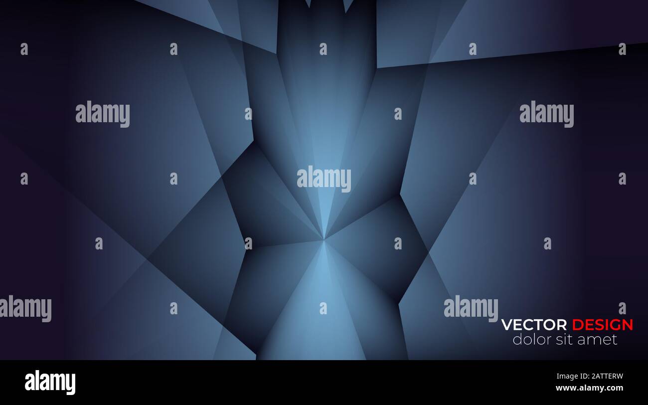 Vector background of abstract geometric shapes.Vector design For ...