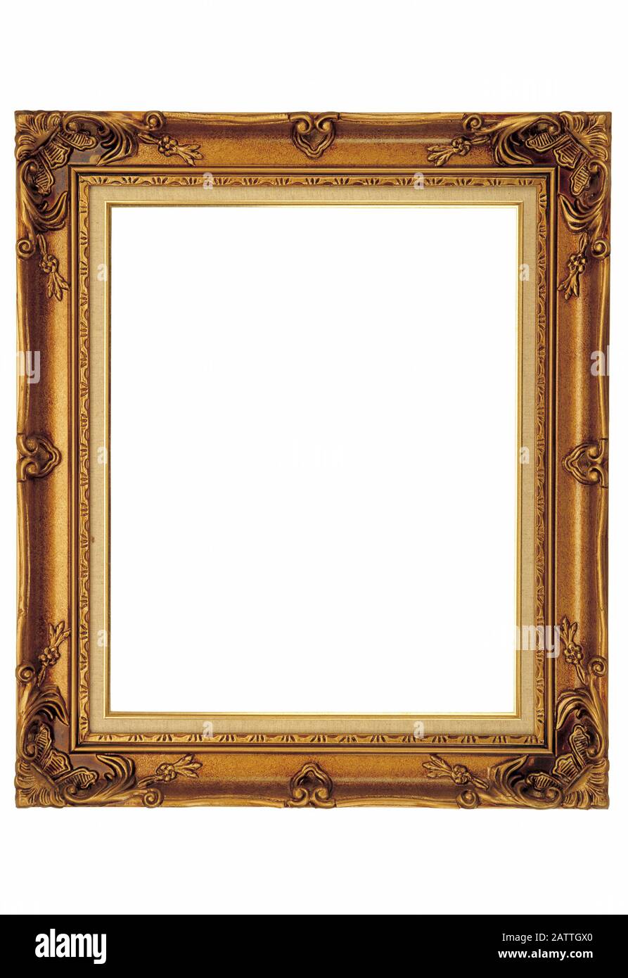 The portrait of still life rectangle Photo Frame on the white ...
