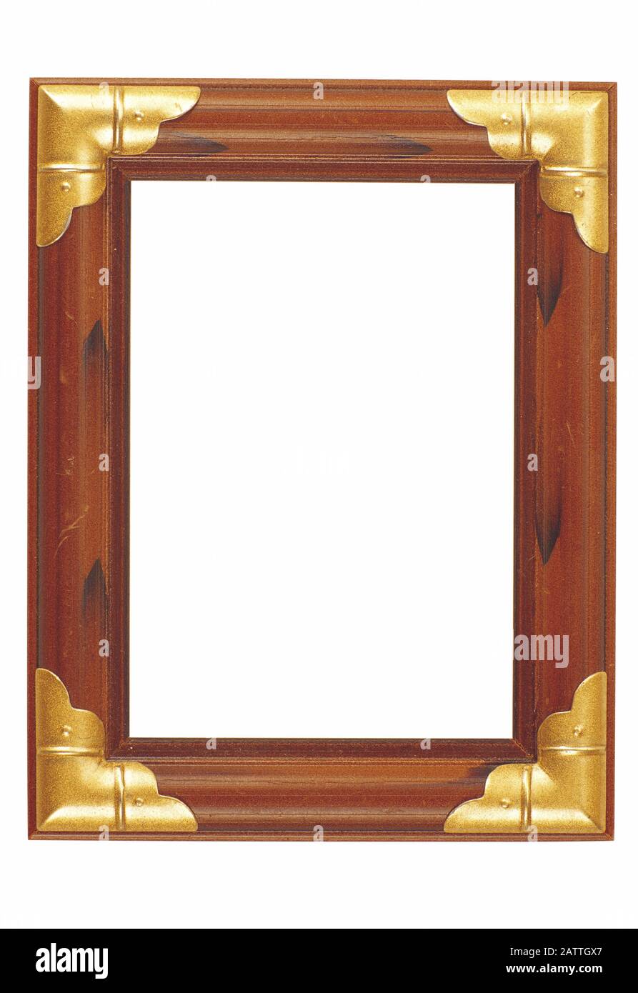 The portrait of still life rectangle Photo Frame on the white ...