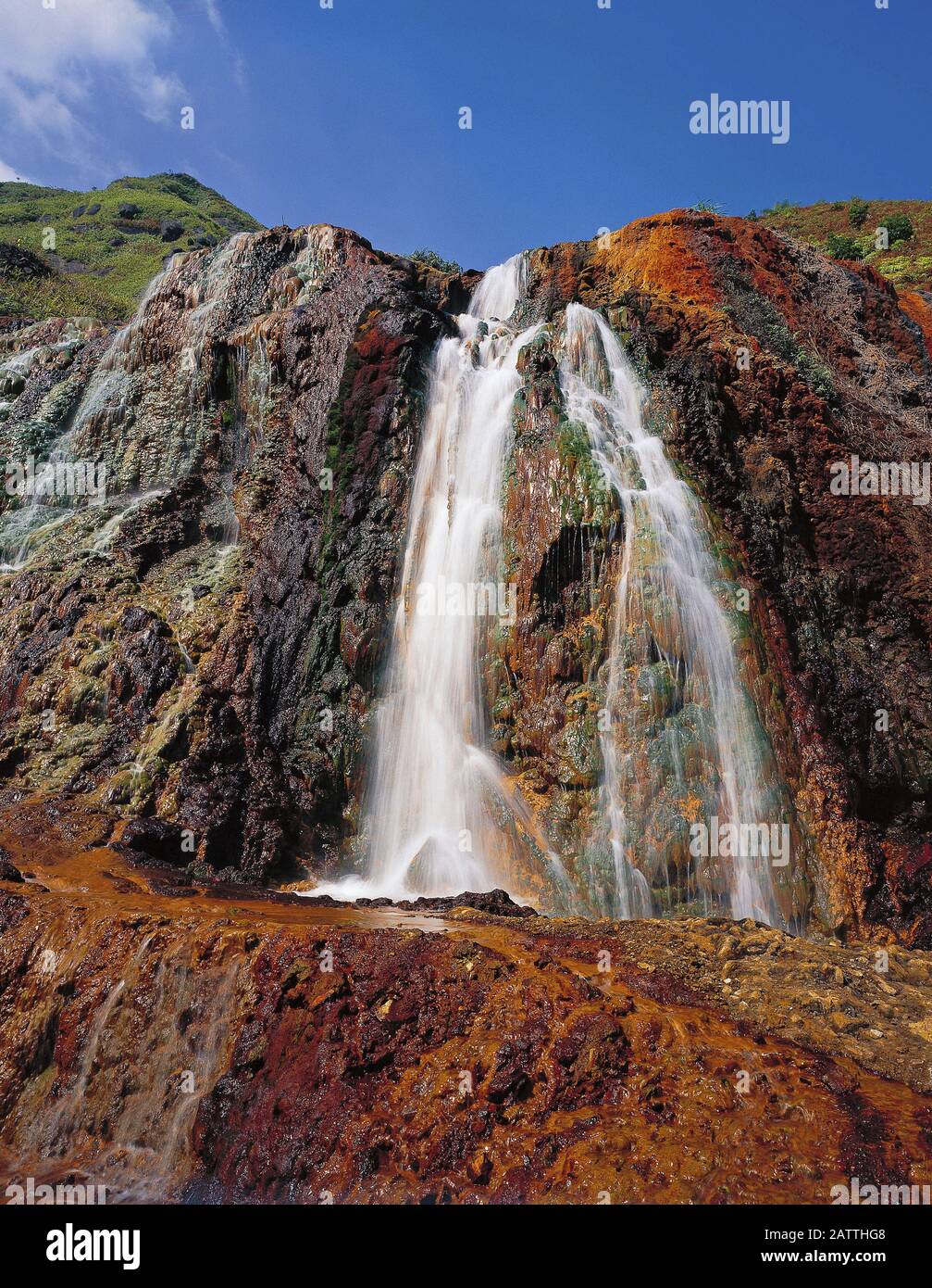 Golden waterfall new taipei hi-res stock photography and images - Alamy