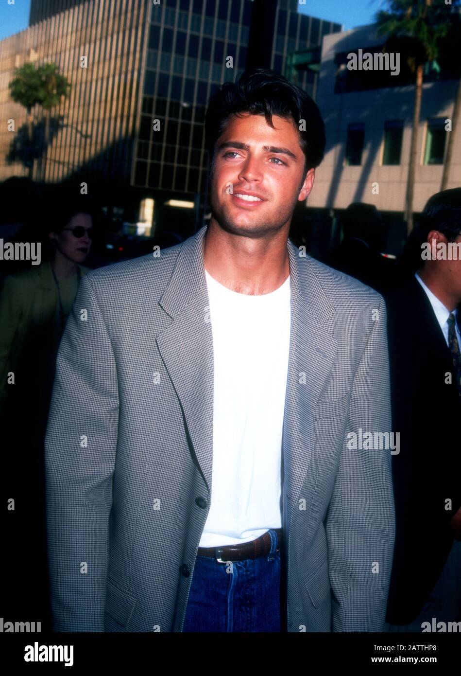 Beverly Hills, California, USA 19th June 1995 Actor David Charvet ...