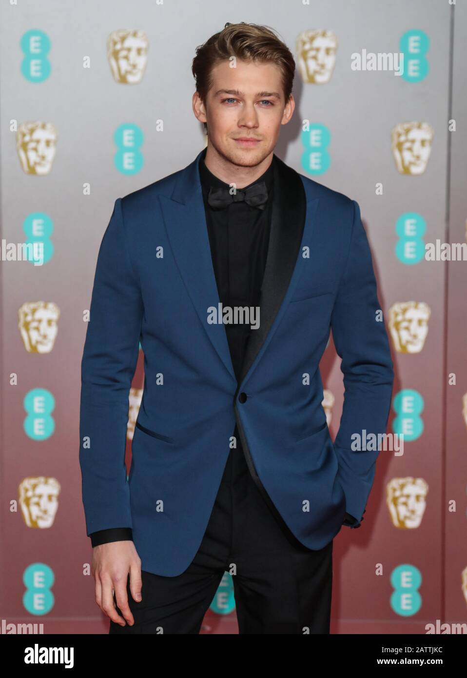 UK. 02nd Feb, 2020. Joe Alwyn attending The British Academy Film Awards ...