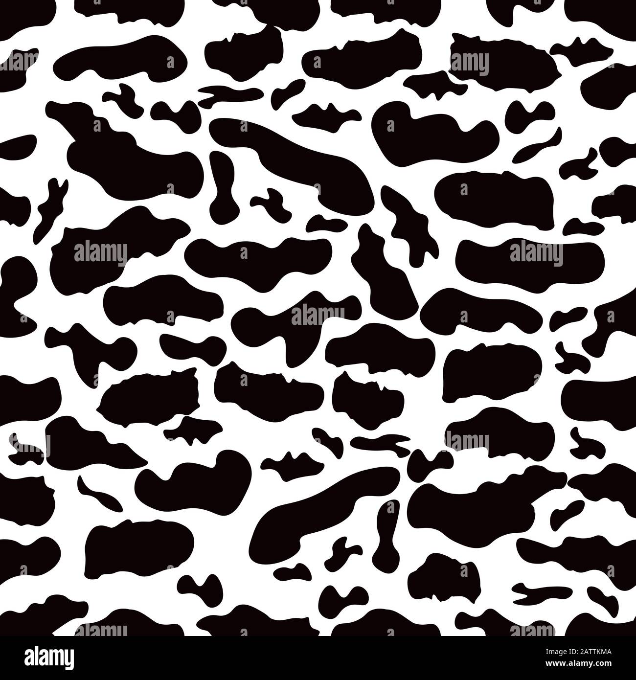 Cow skin print seamless pattern, Fabric, Tiles, Paper vector ...