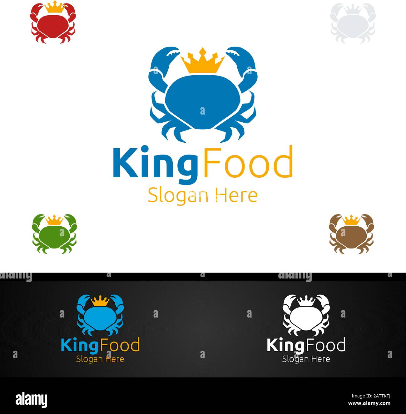 King Crab Logo Kingcrab Qa Seafood Restaurant (@kingcrab.qa)