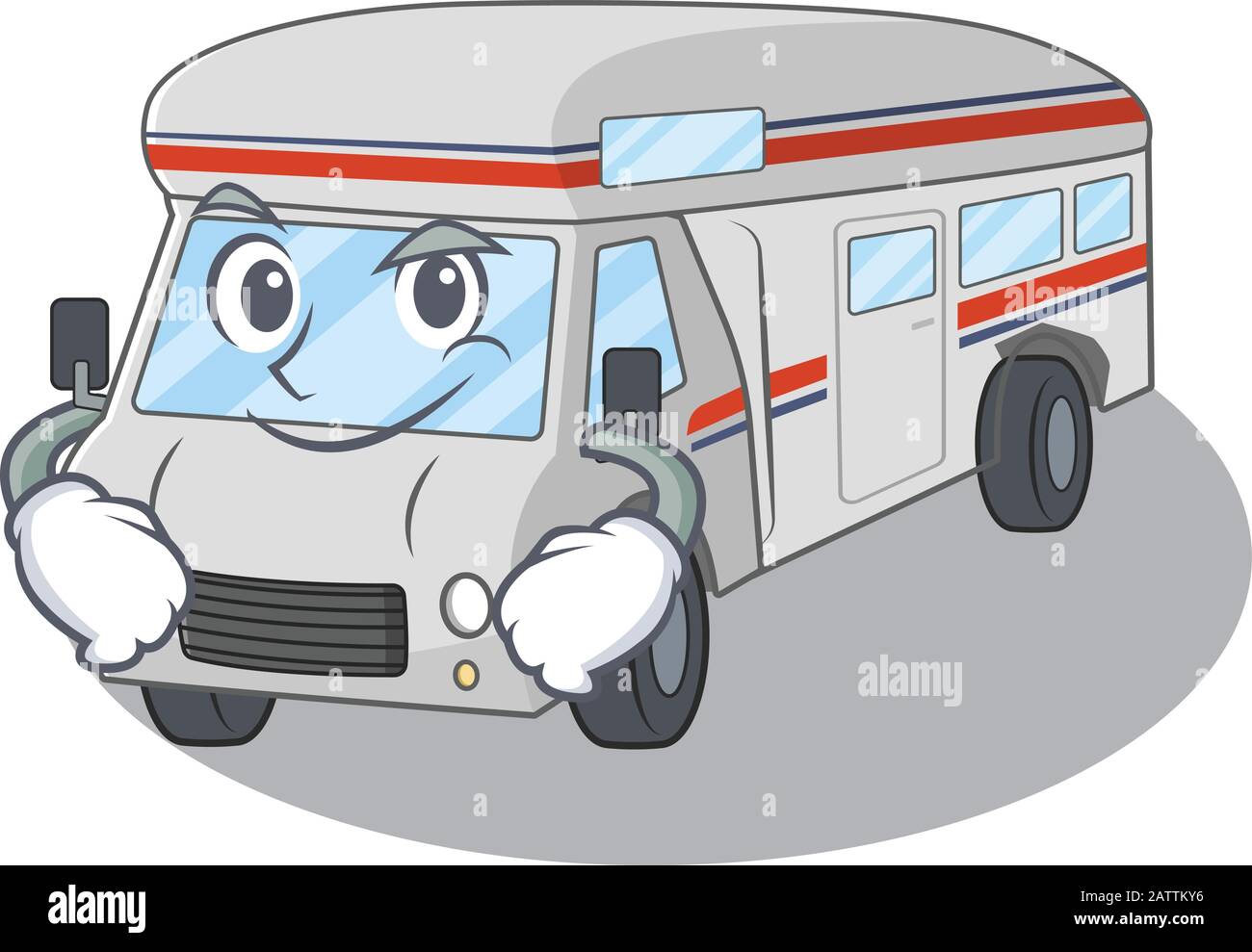 Smiley camper Stock Vector Images - Alamy