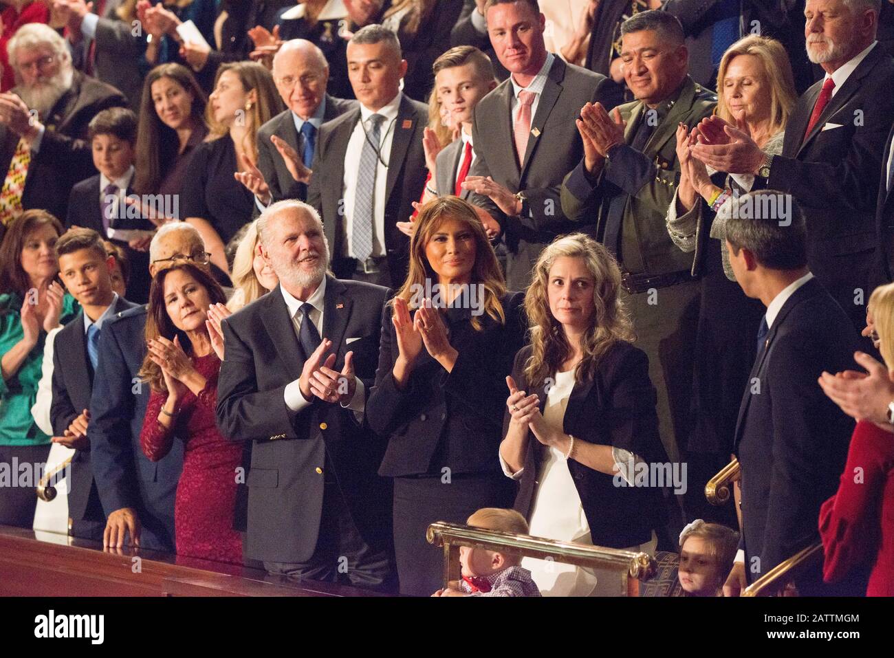 Washington DC, February 4 2020-President Donald J. Trump gives his ...